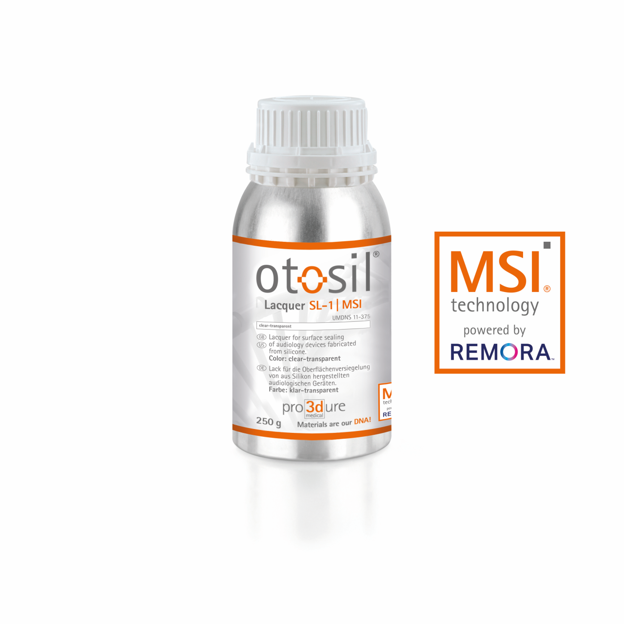 otosil® SL-1 | MSI | clear-transparent | 250 g | A0034160